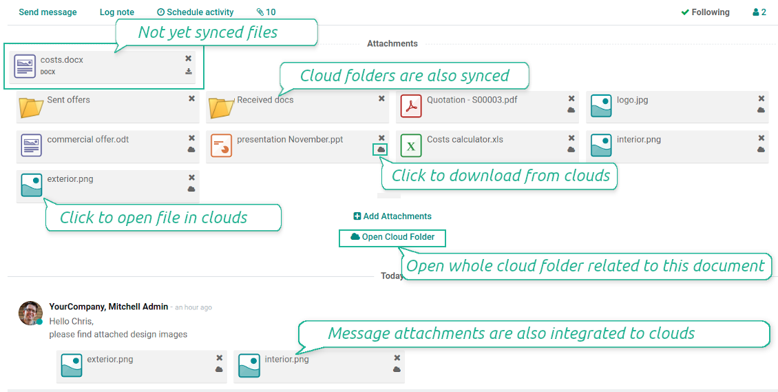 Google Drive Odoo Integration